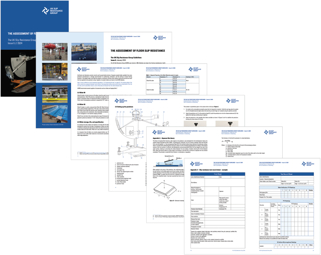 UK Slip Resistance Group Guidelines - Issue 6 - UK Slip Resistance